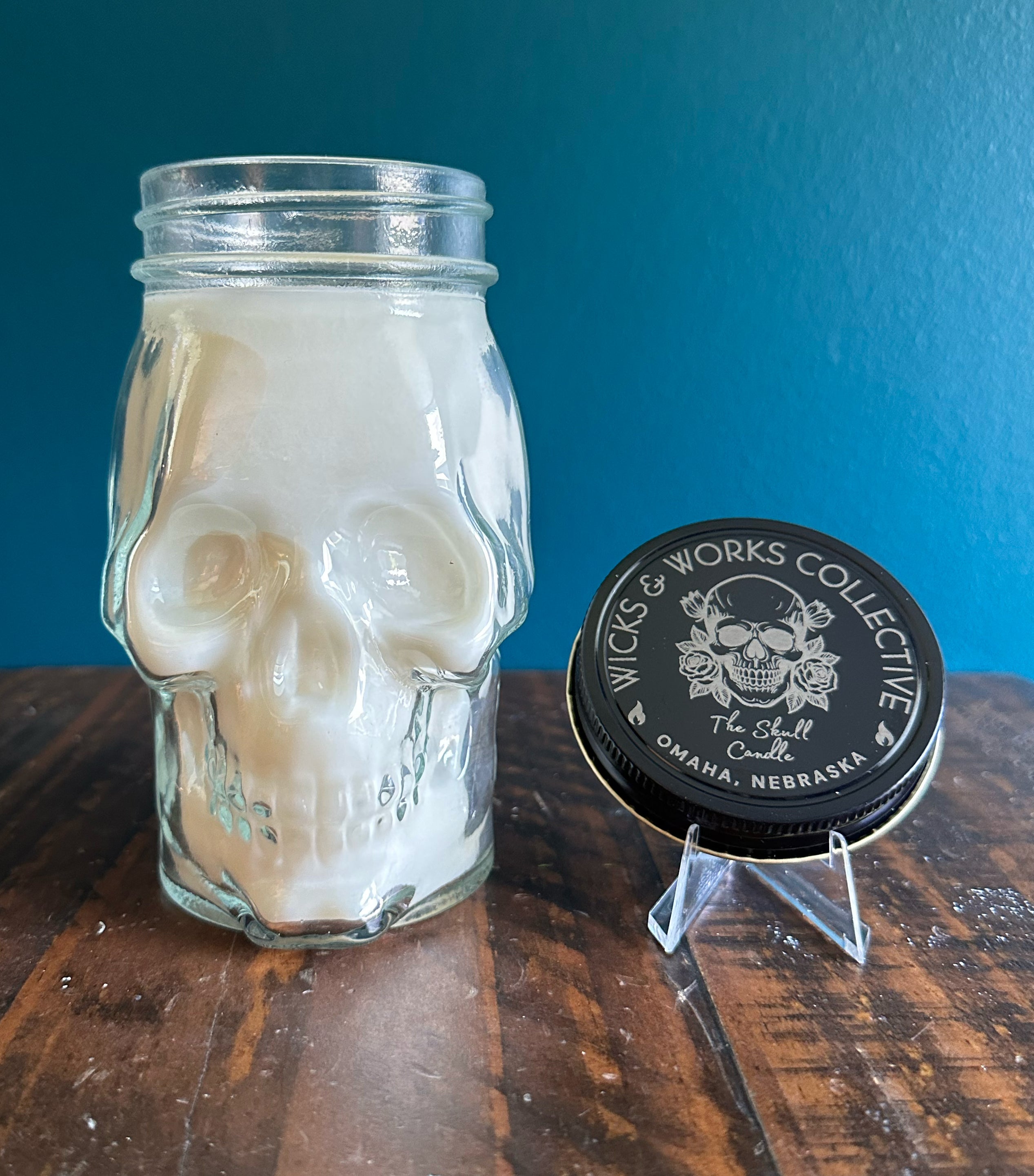 The Skull Candle – Wicks & Works Collective